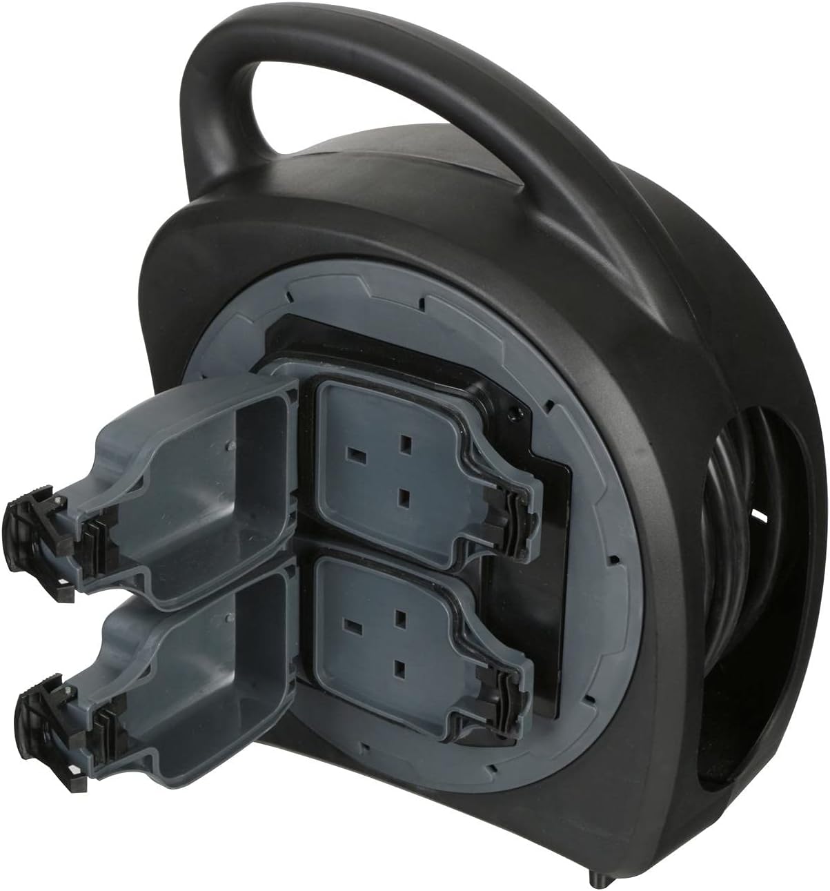 Netagon 13A 2 Gang Outdoor Waterpoof Extension Lead Electric UK Plug ...