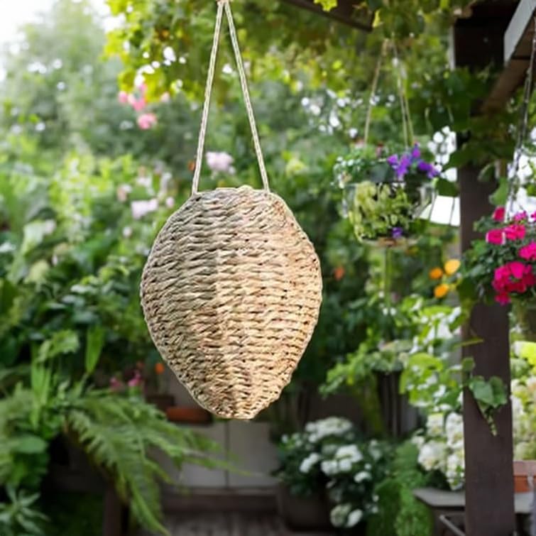 Snapklik.com : Evergreen Garden Wasp Nest Decoy 10 Inches Wasp ...