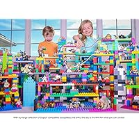 Amazon.com: Strictly Briks - Big Briks Set - 108 Pieces - Blue, Green ...