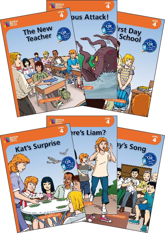 Building Blocks Library Level 4 QRコード版 [6冊セット] (BBL) | David Staggs ...