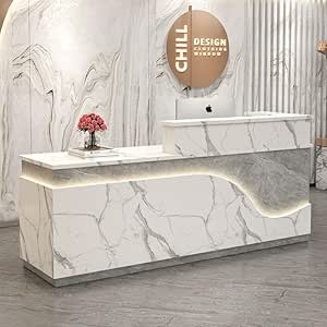 Amazon.com: Sohodoo Stable Design - Reception Counter with Resilient ...