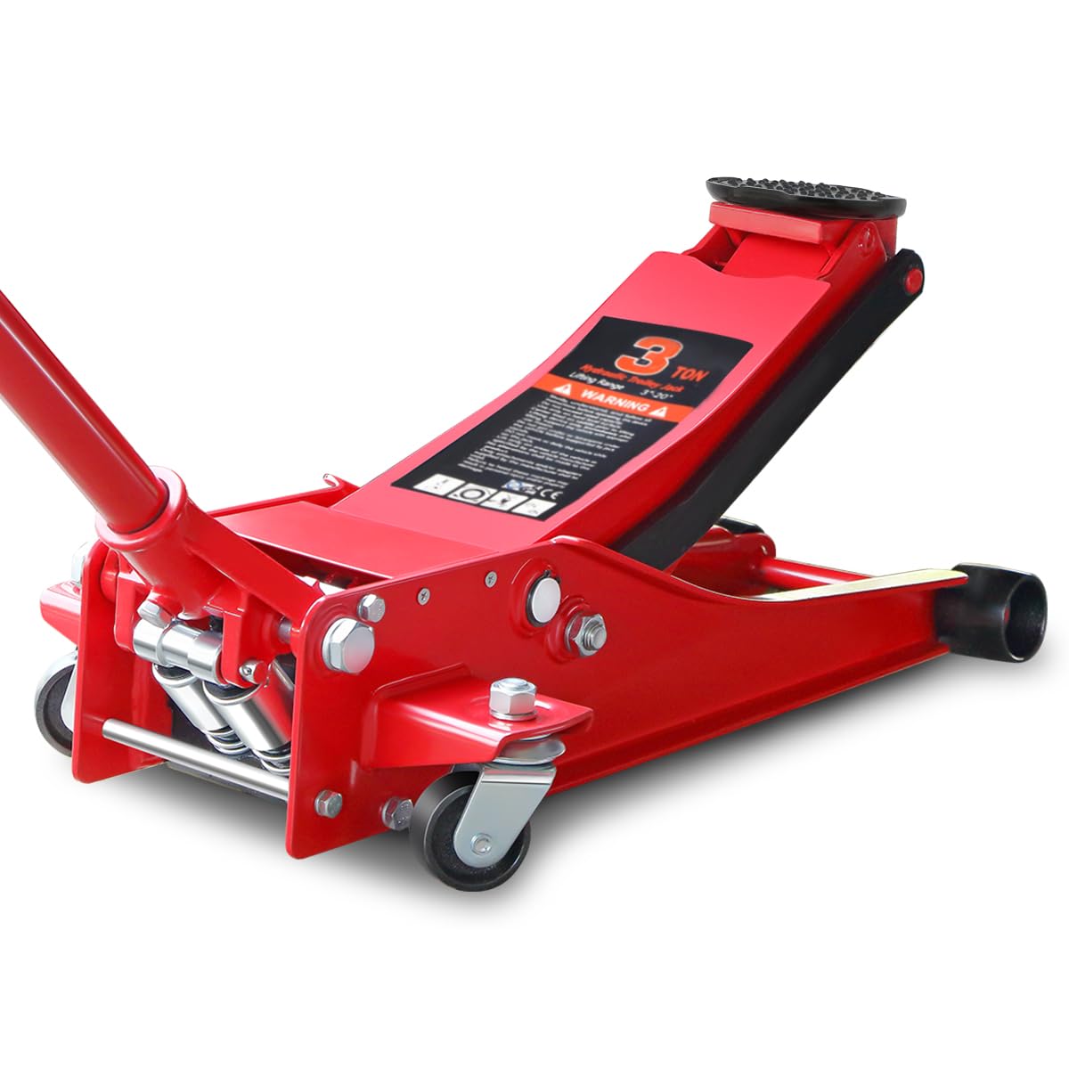 Snapklik.com : Auto Dynasty 3 Ton Low Profile Floor Jack, Heavy Duty ...