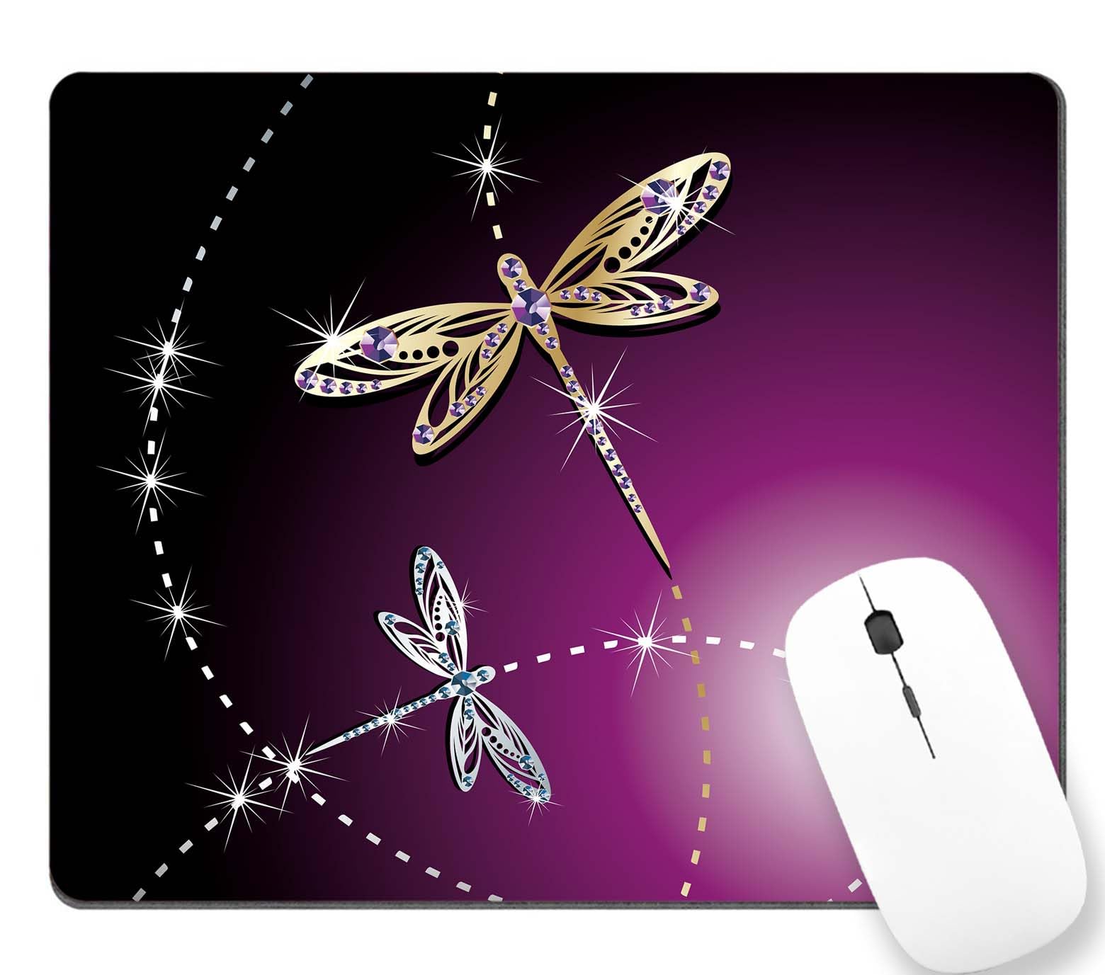 Amazon.com: TSSOHU Gaming Mouse Pad, Dragonflies Mouse Pad ...