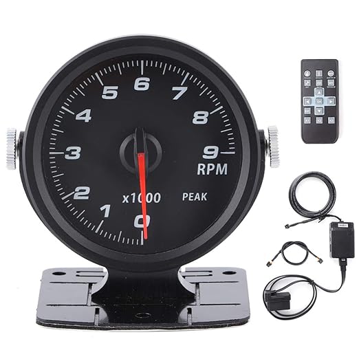 Racing Tachometer Gauge, Universal Digital Cammus Racing Colorful Car ...