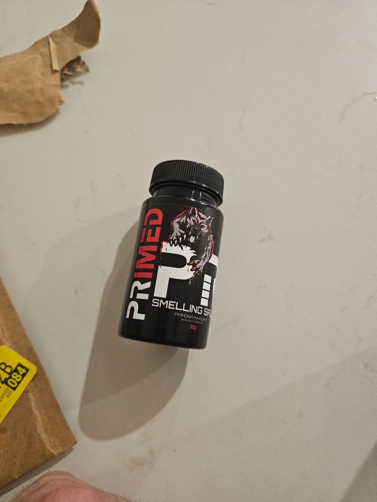 PRIMED - PR - Smelling Salts | Extremely Strong Ammonia Inhalant for ...