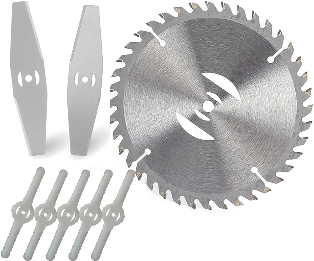 Amazon.com : 8 Pack Grass Trimmer Blade Heads Replacements- 40 T Blade ...