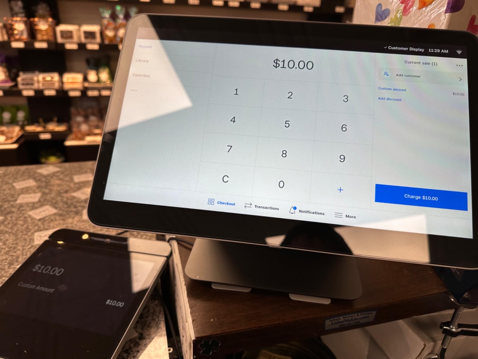 Amazon.com: Square Register Screen Protector, Tempered Glass [ Scratch ...