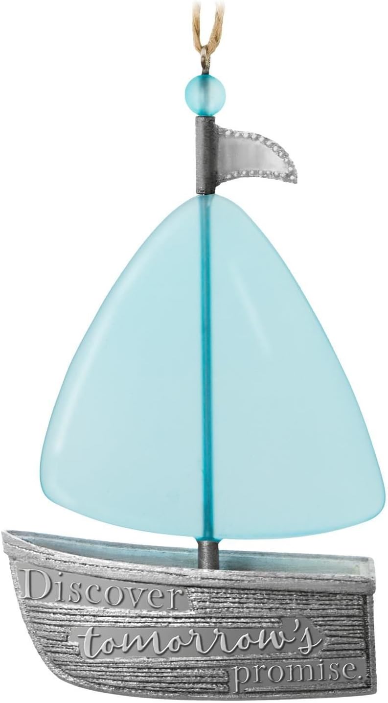 Amazon.com: Hallmark Keepsake Ornament Discover Tomorrow's Promise ...
