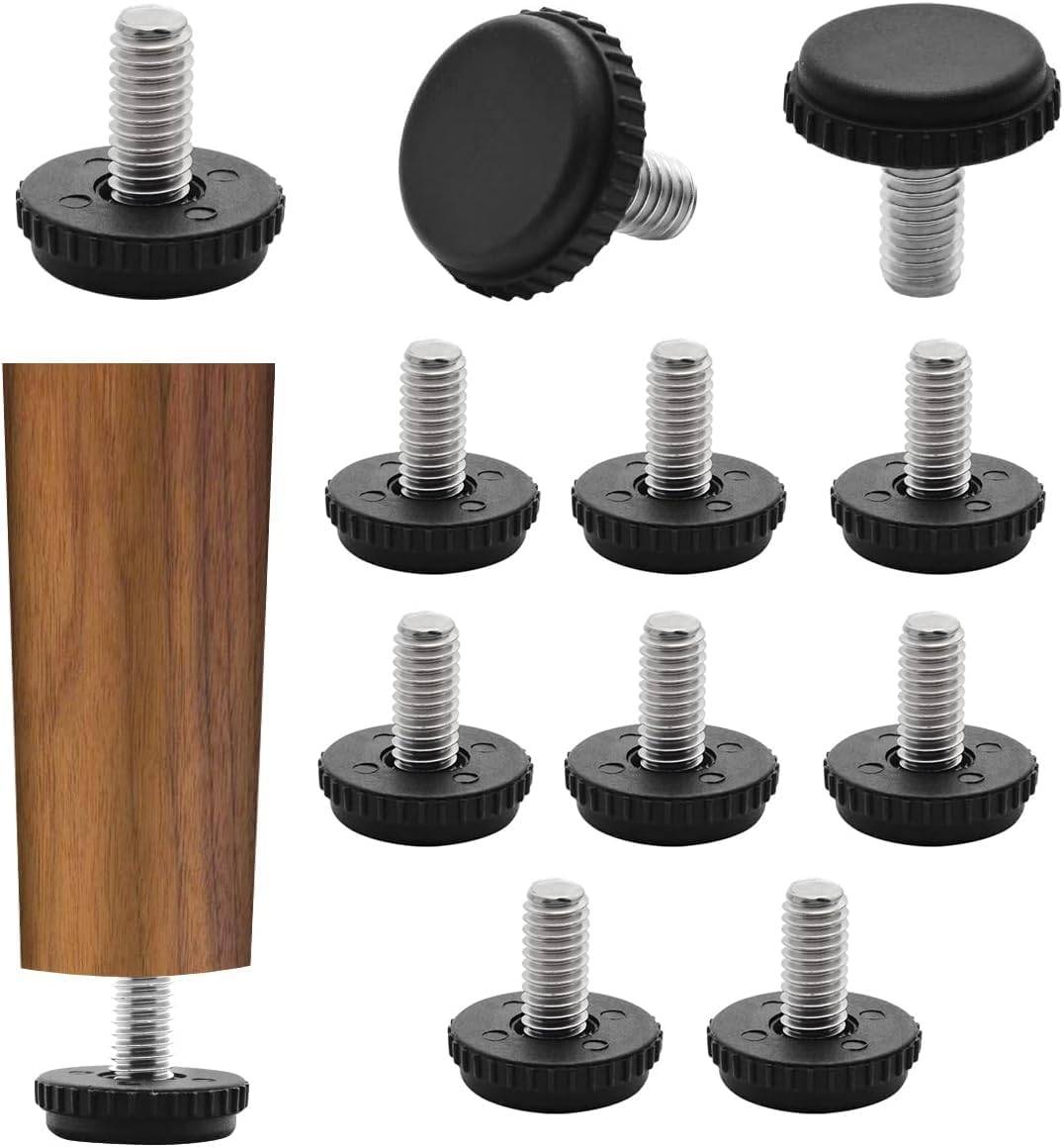 Amazon.com: Jamiikury 5/16" - 18 UNC Leveling Feet, 8 Pcs Adjustable ...