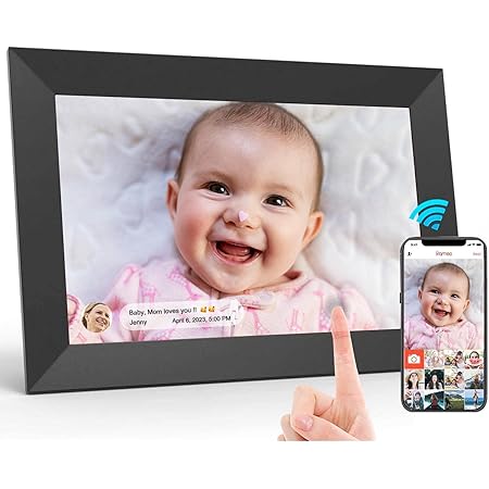 Aorpdd Portaretratos Digital WiFi - 10.1 Pulgadas Marco de Fotos ...