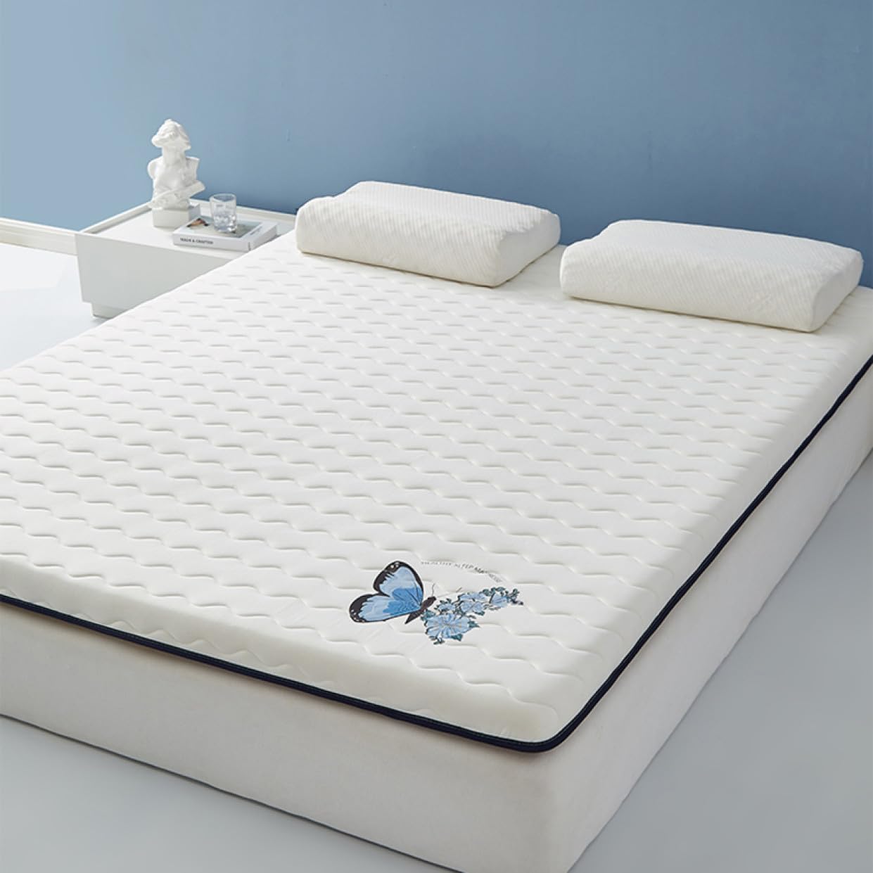 Amazon｜[BKVB] ベッドマットレス オールシーズン ソフトタッチ ハーフ 敷き布団 ボリューム 軽量 高反発 しきぱっと シングル ...