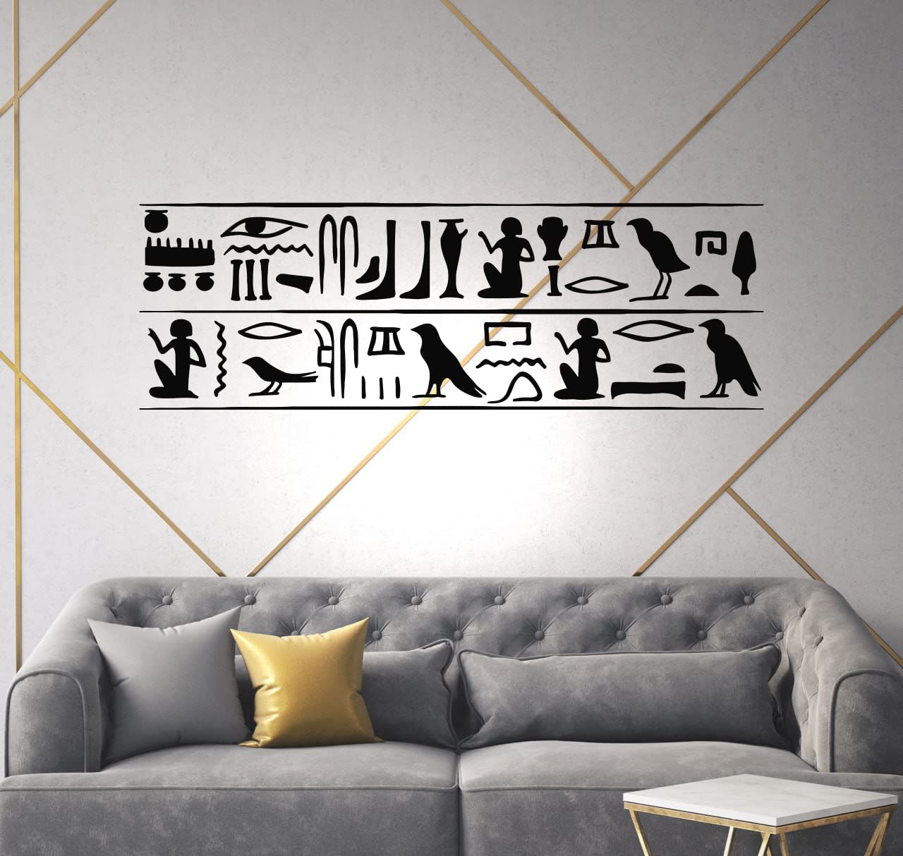 Egyptian Hieroglyphics Wall Decals