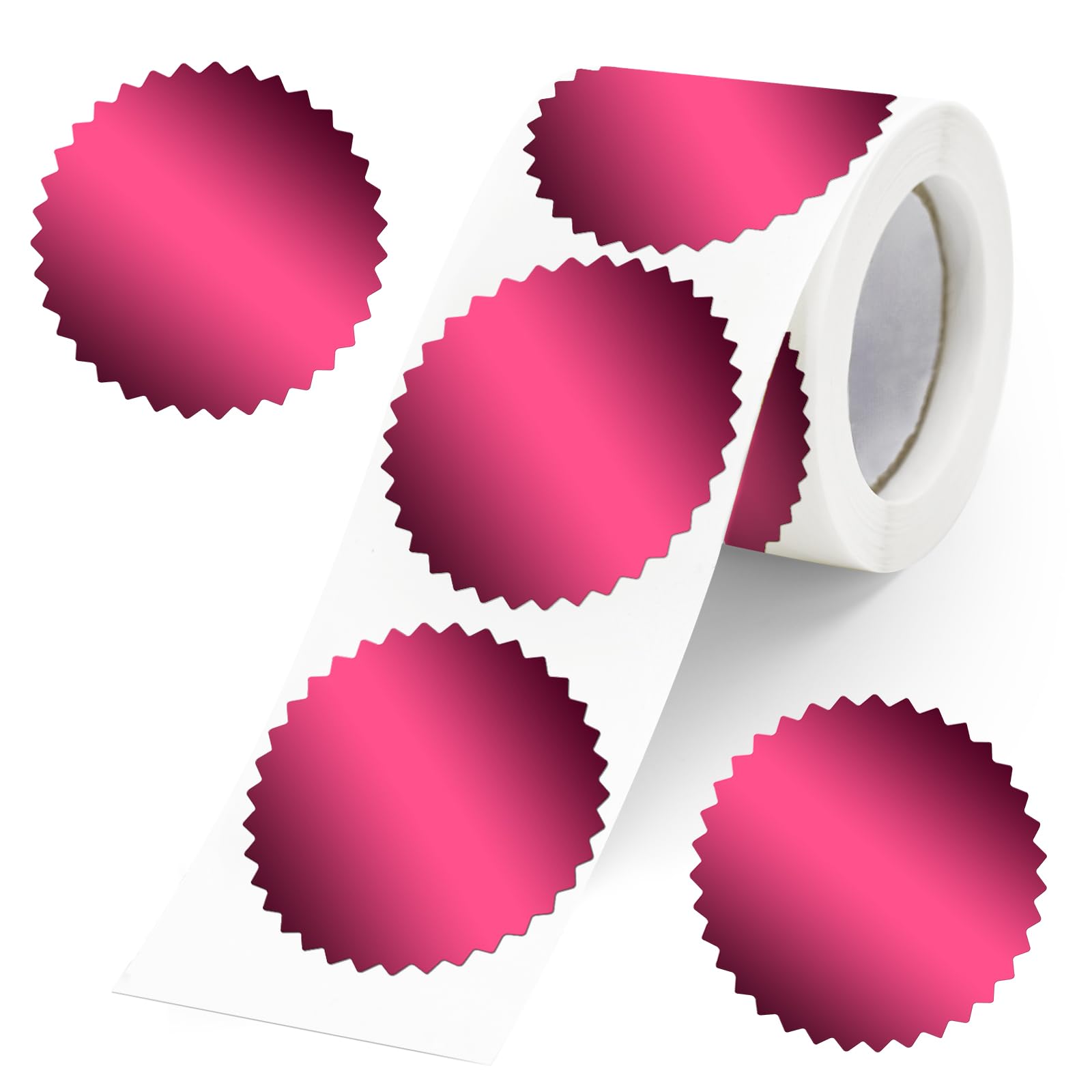Snapklik.com : Anwyll Embossing Stickers 300Pcs 2 Pink Foil Seals ...