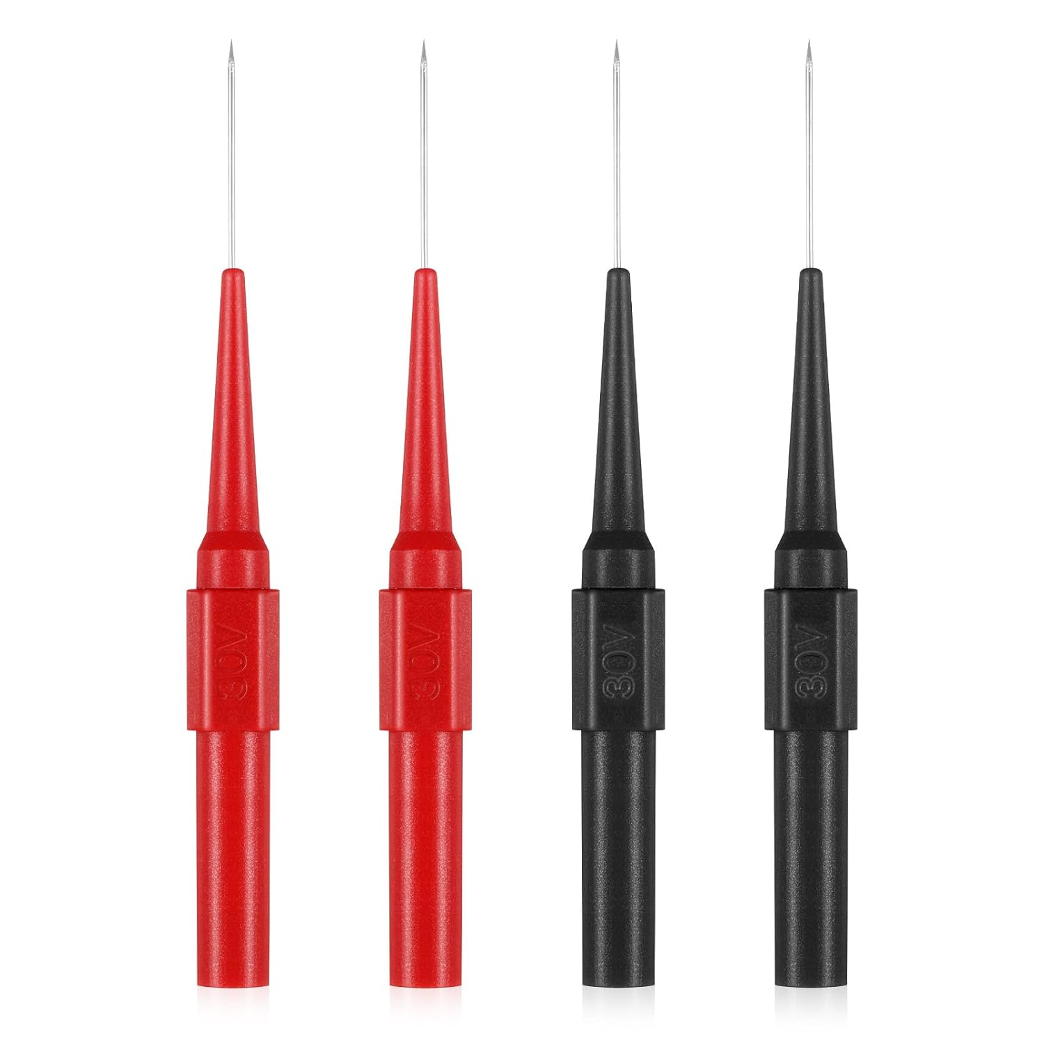 4Pcs 0.7mm Test Probe Pins, Multimeter Probes Non-Destructive ...