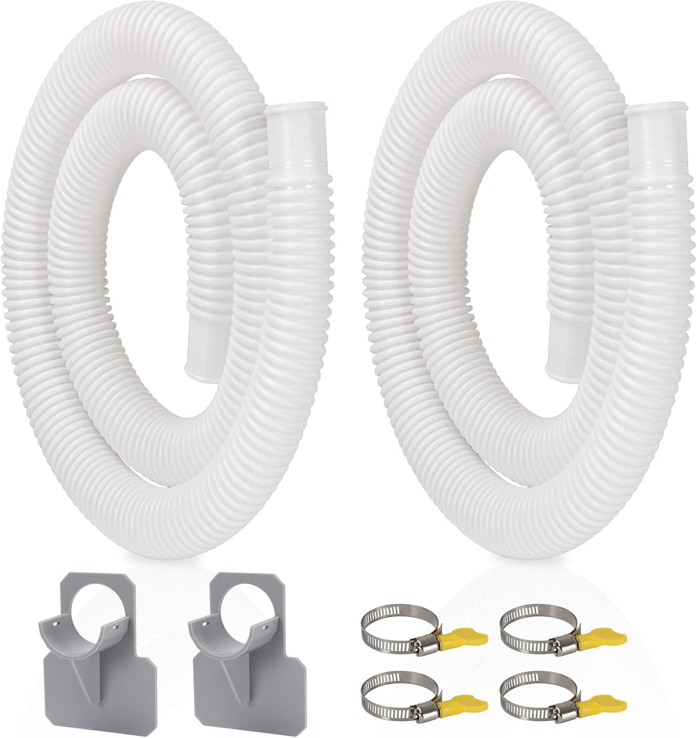 Amazon.com : Pool Pump Hose for for Above Ground Pools, 2 Pack 1.25 ...