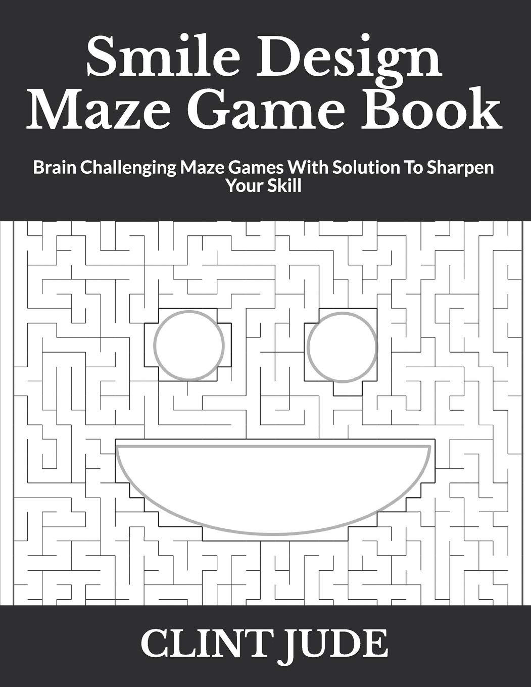Smile Design Maze Game Book Brain Challenging Maze Games Solution ...