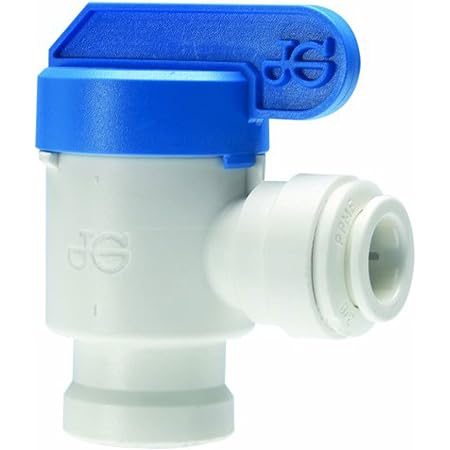 Amazon.com: John Guest Speedfit 3/8 x 3/8 x 1/4 Inch Angle Stop Adapter ...