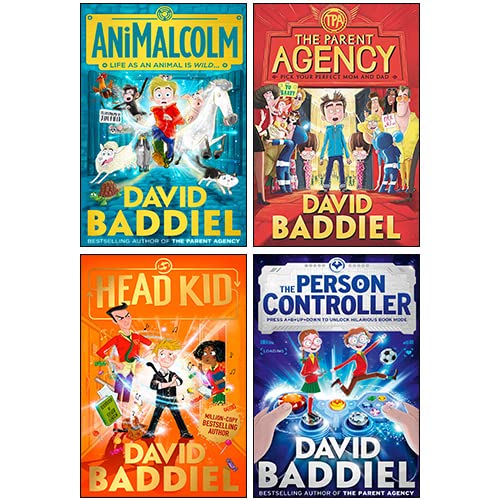 David Baddiel 4 Books Collection Set(Head Kid, AniMalcolm, The Person ...
