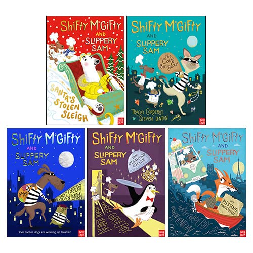 Shifty McGifty and Slippery Sam 5 Books Collection Set By Tracey ...
