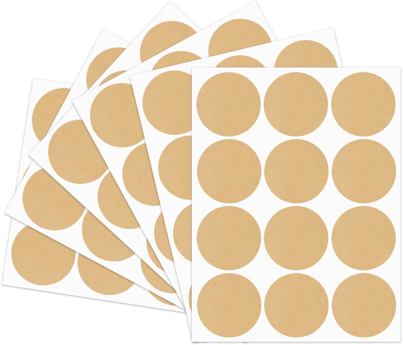 Amazon.com : Garryewan Colored Dot Stickers, Removable Round Color ...