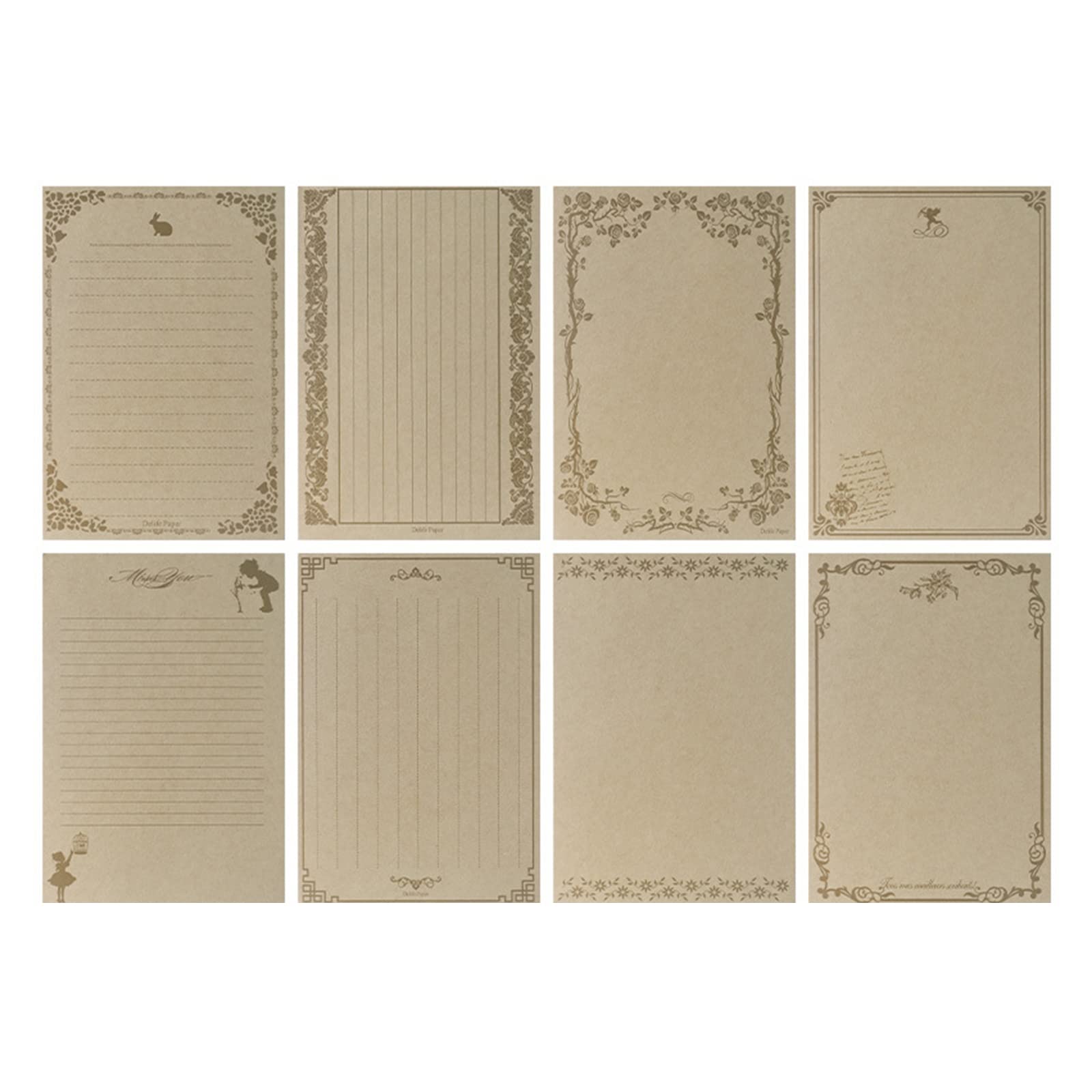 Writing Paper Vintage Backgrounds