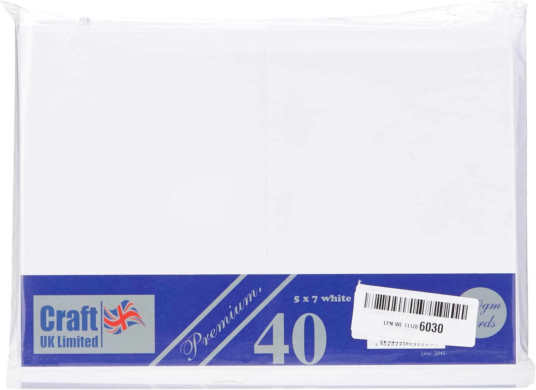 A4 Folding to A5 Photo Gloss Blank Greeting Cards for Inkjet Printers ...