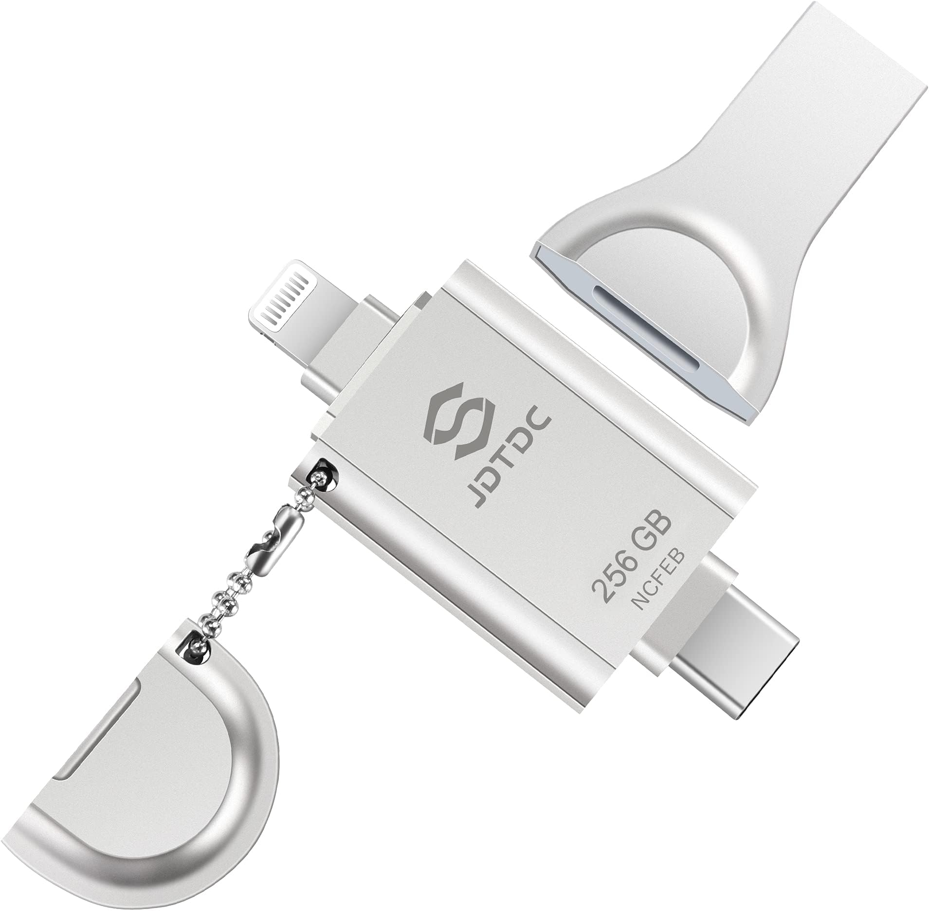 ThePhotoStick Omni 256GB - Easy, One Click Photo and Video Backup for ...