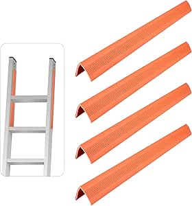 Sanbege 4 Pcs Ladder Safety Cover, Non Slip Extension Ladder Stabilizer ...