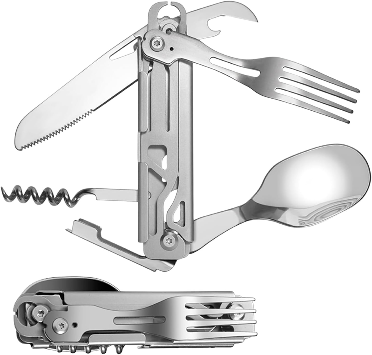 ROXON C1 3 en 1 Acier inoxydable Couteau et cuillère détachables pour ...