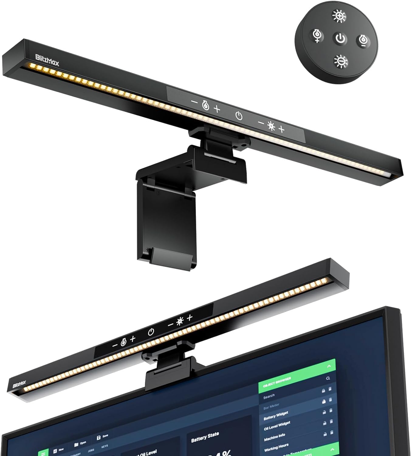 BlitzMax Computer Lampe LED USB, Computer Monitor Light Bar ...