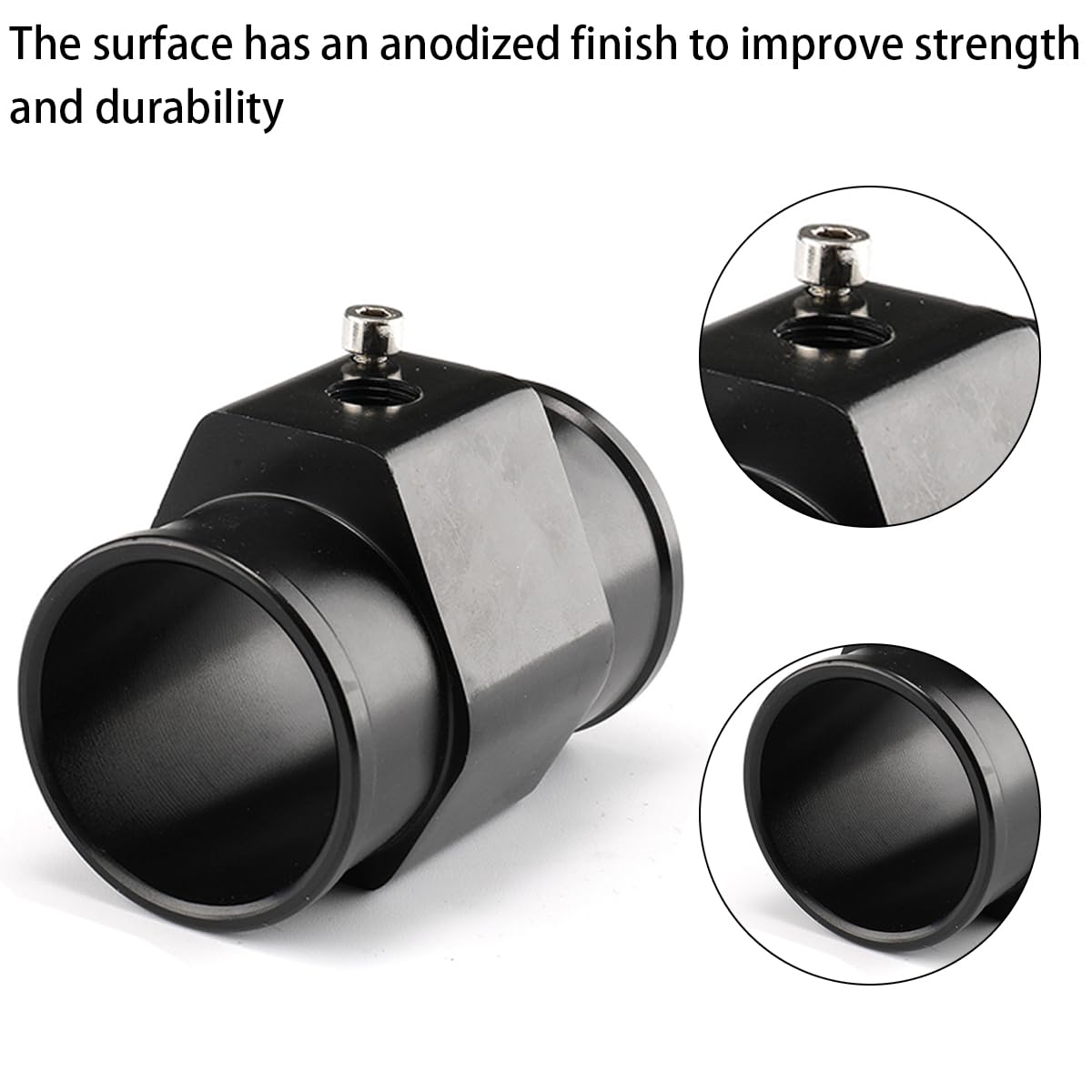 Snapklik.com : AICEL Water Temp Hose Adapter, Aluminum Temperature ...