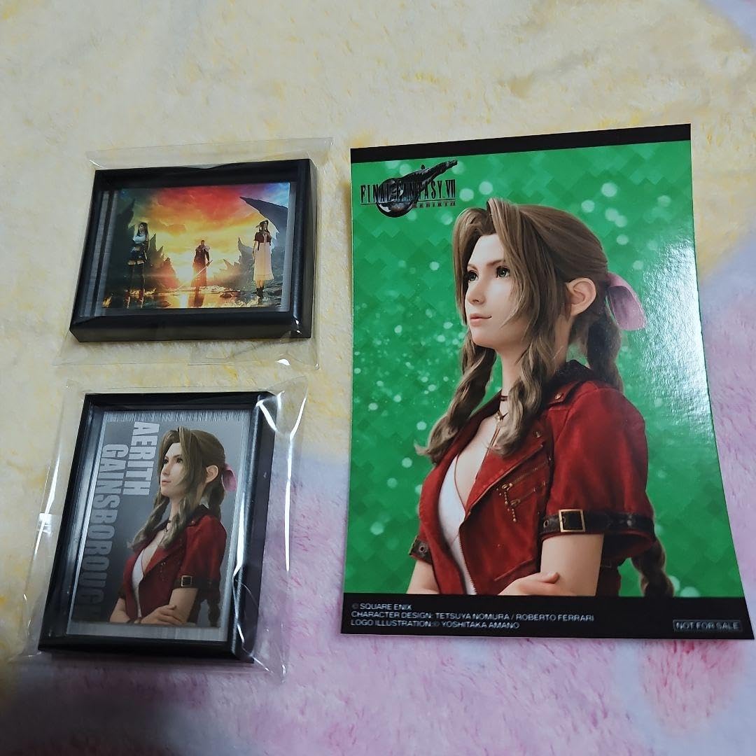 Amazon.co.jp: FF7 フレームマグネットギャラリー エアリス セット : ホビー