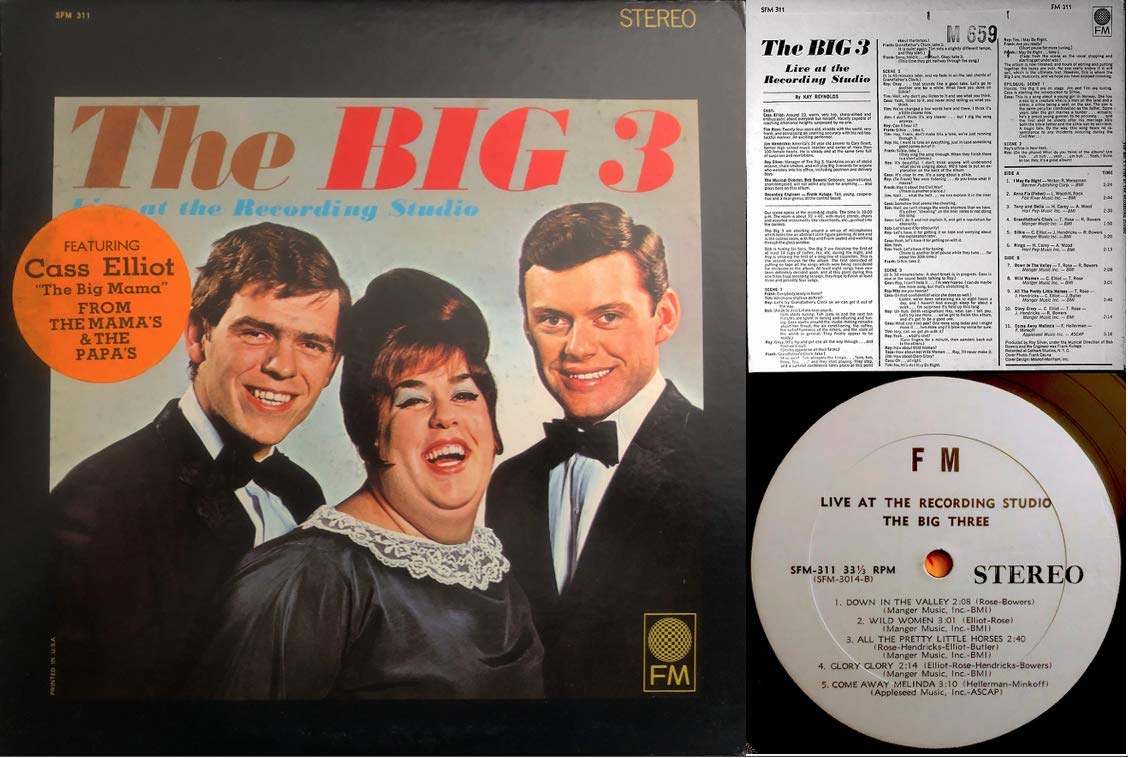 Amazon.com: Live At The Recording Studio [1964 STEREO LP pressing]: CDs ...