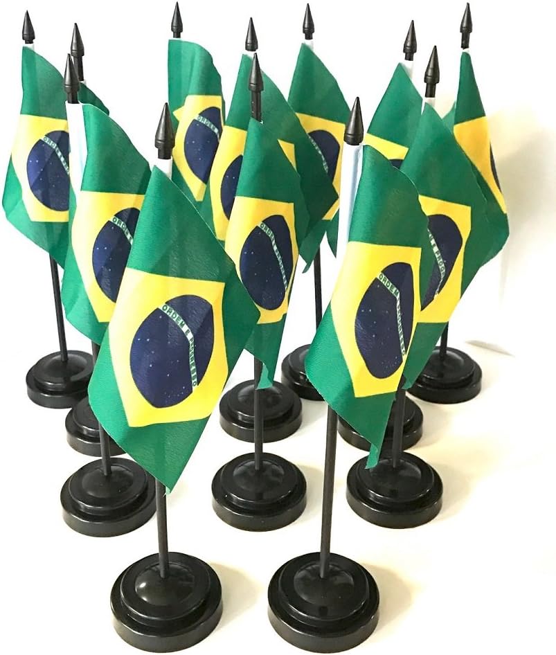 Amazon.com: Made in the USA! BOX of 12 Brazil 4"x6" Miniature Desk ...