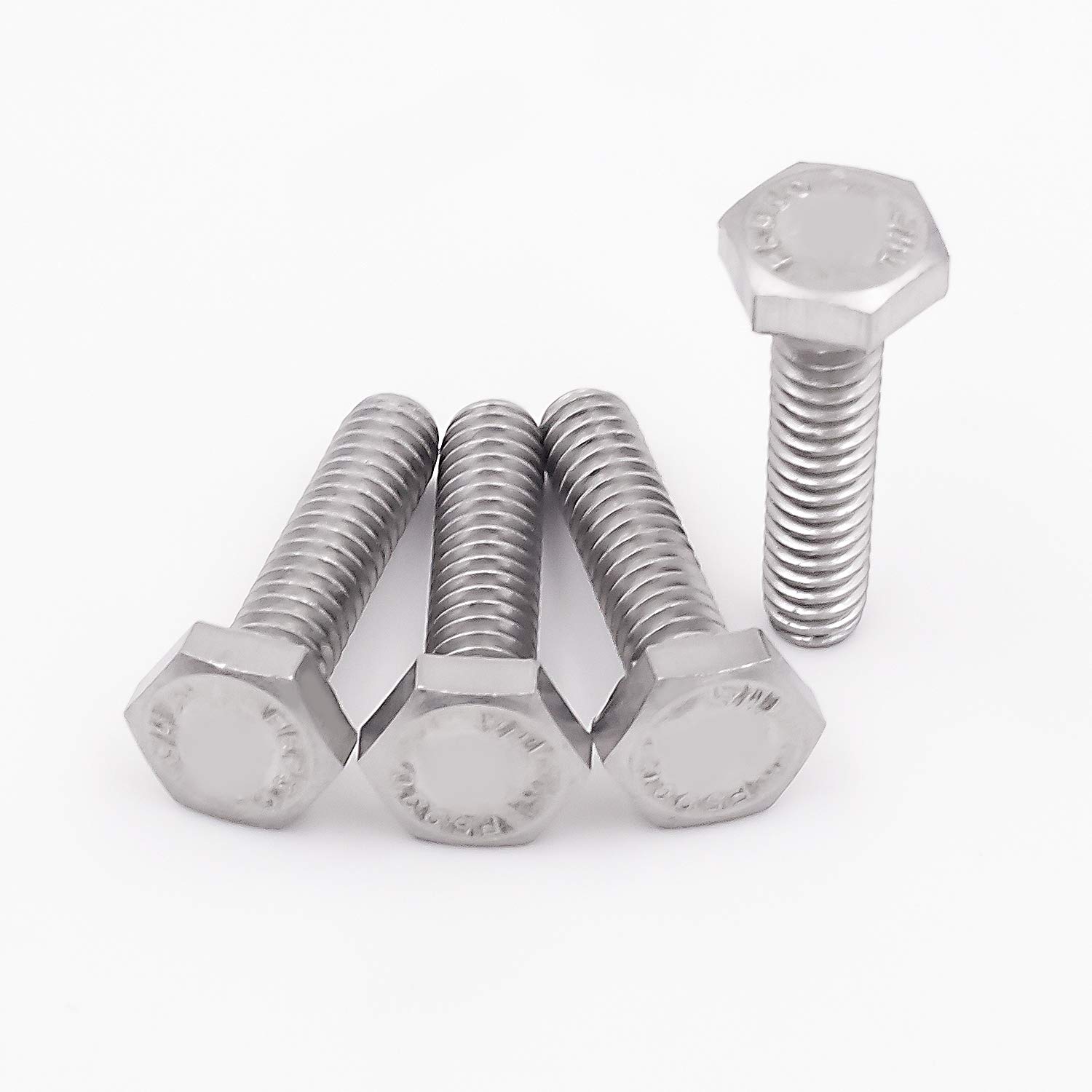 Snapklik.com : KINJOEK 100 Pieces 1/4-20 X 1-1/2 Inch Stainless Steel ...
