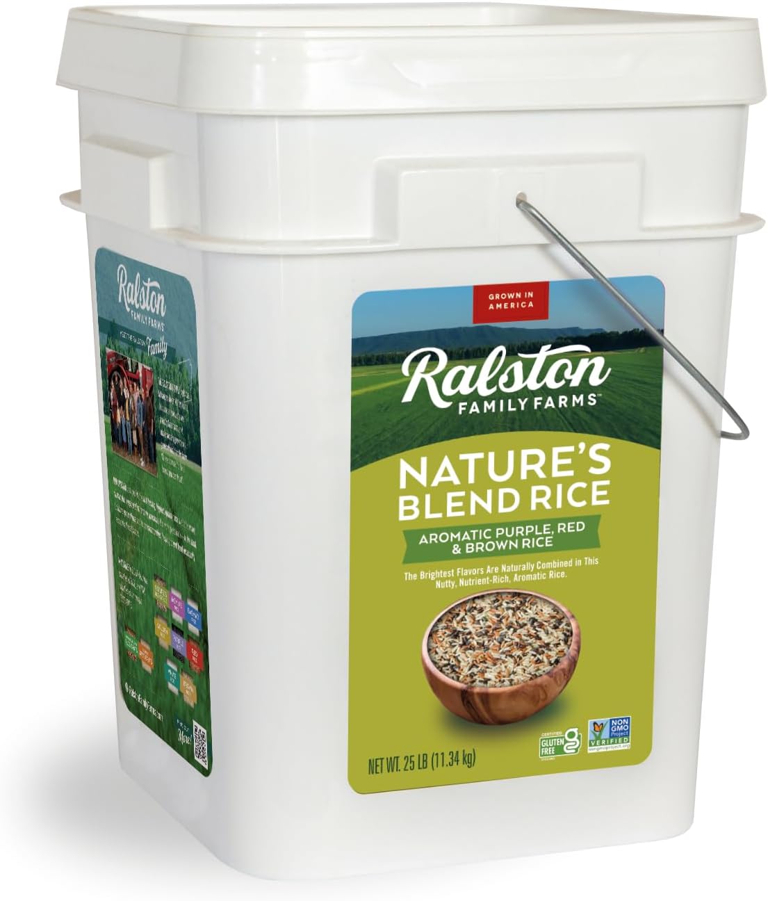 Amazon.com : Ralston Family Farms Red Rice, 16 oz Carton: 6 Pack ...