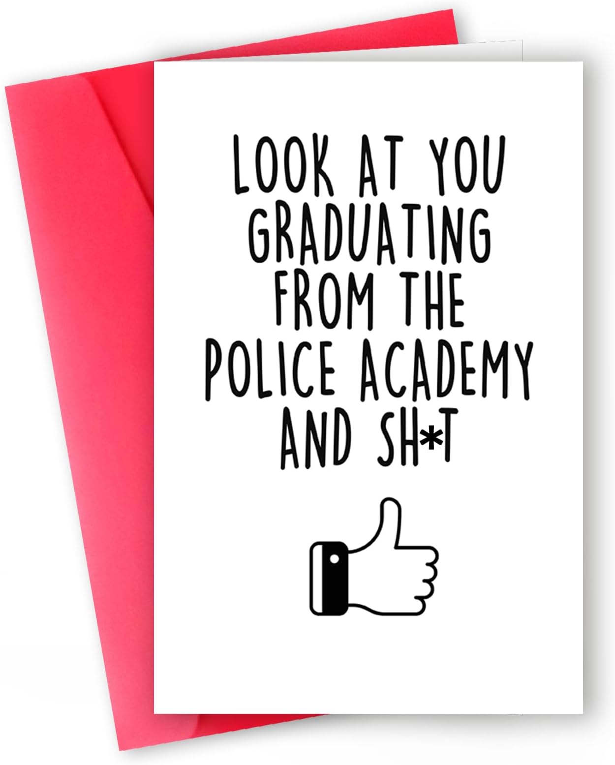 Amazon.com : Red Door Inspirations Graduation Cards - Fire Academy ...