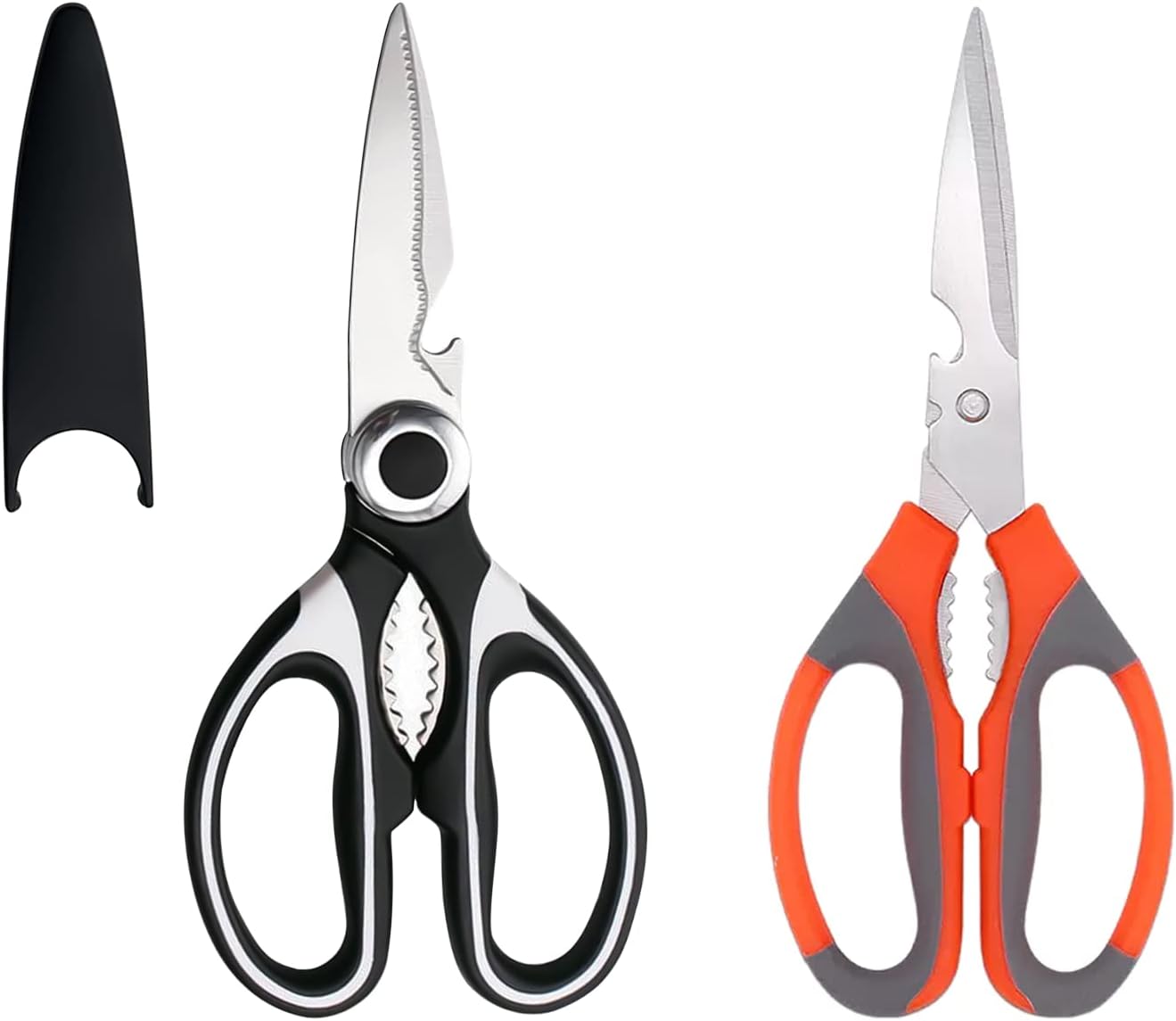 Amazon.com: Kitchen Shears, Heavy Duty Kitchen Scissors, Multi-function ...