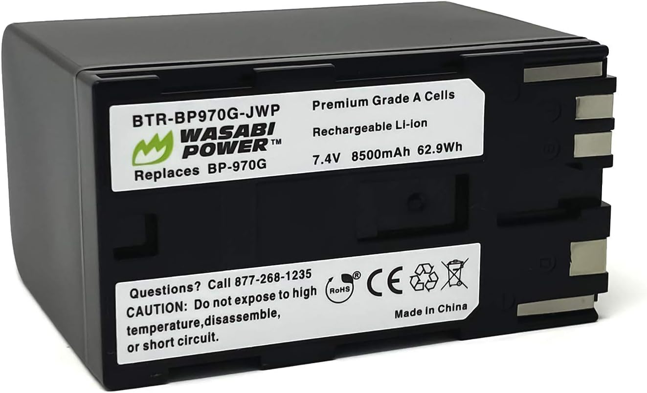 Amazon.com: Tectra BP-950G BP-955 Battery with USB Port for Canon BP ...