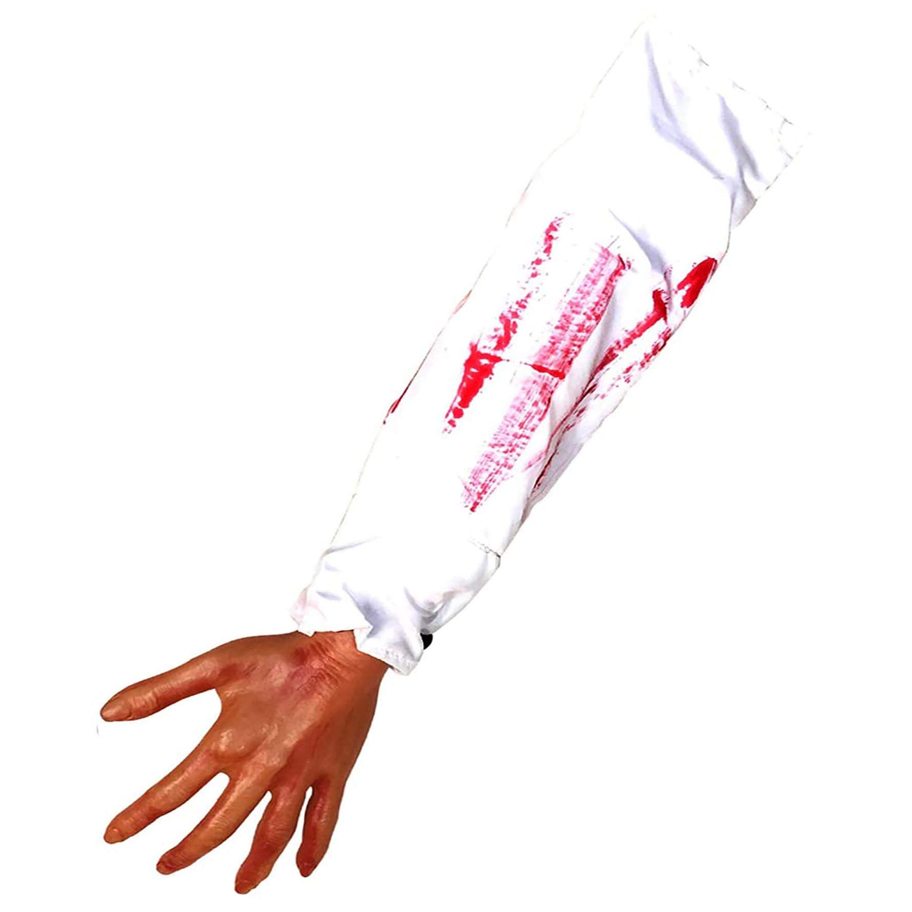 Amazon.com: Bimkole Halloween Broken Arm Fake Human Arm Hands Realistic ...