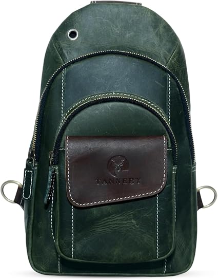 Amazon.com: The Tannery Handmade Buffalo Leather Multipurpose Travel ...