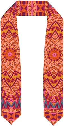 Amazon.com: YIPOCH Vintage Abstract Tribal Round Ethnic Graduation ...