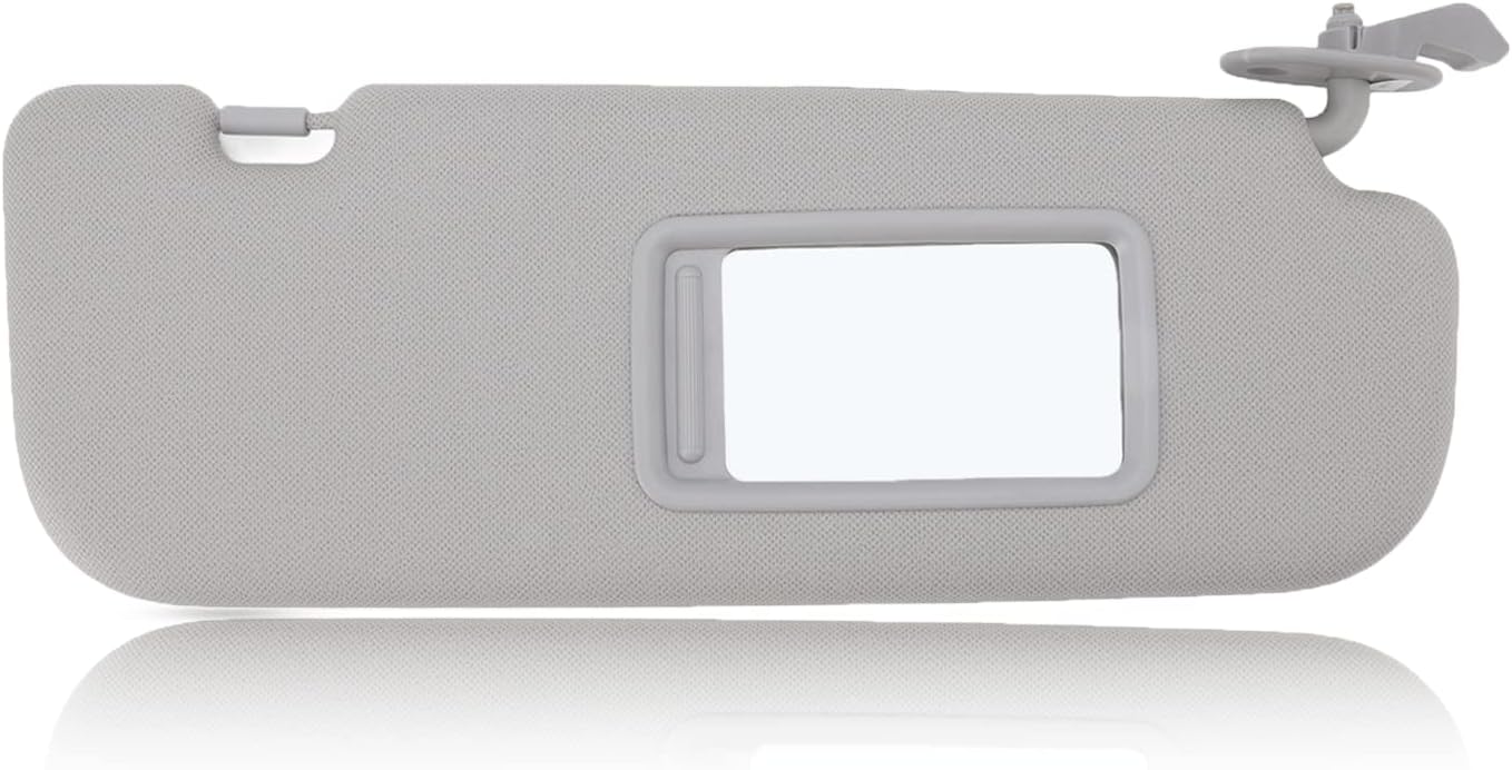 Amazon.com: Right Driver Side Gray Sun Visor Replacement fit for ...