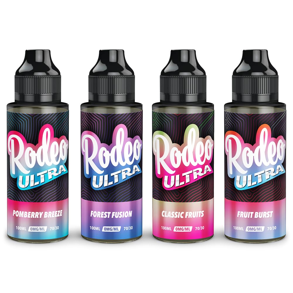 Buy Rodeo Ultra Liquid 4 x 100ml Pomberry Breeze + Forest Fusion ...
