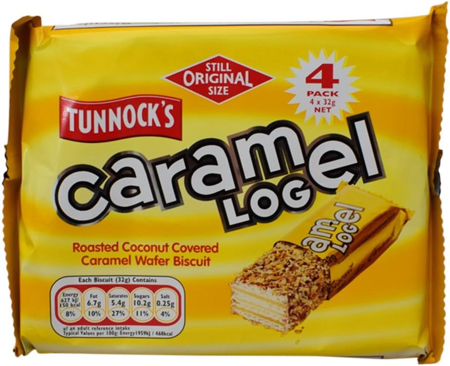 Amazon.com: Pack of 3 Tunnocks Caramel Wafers (12 Bars Package ...