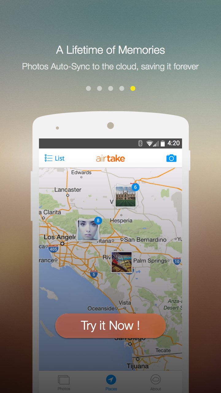airtake - First-ever Cloud Camera - App on Amazon Appstore