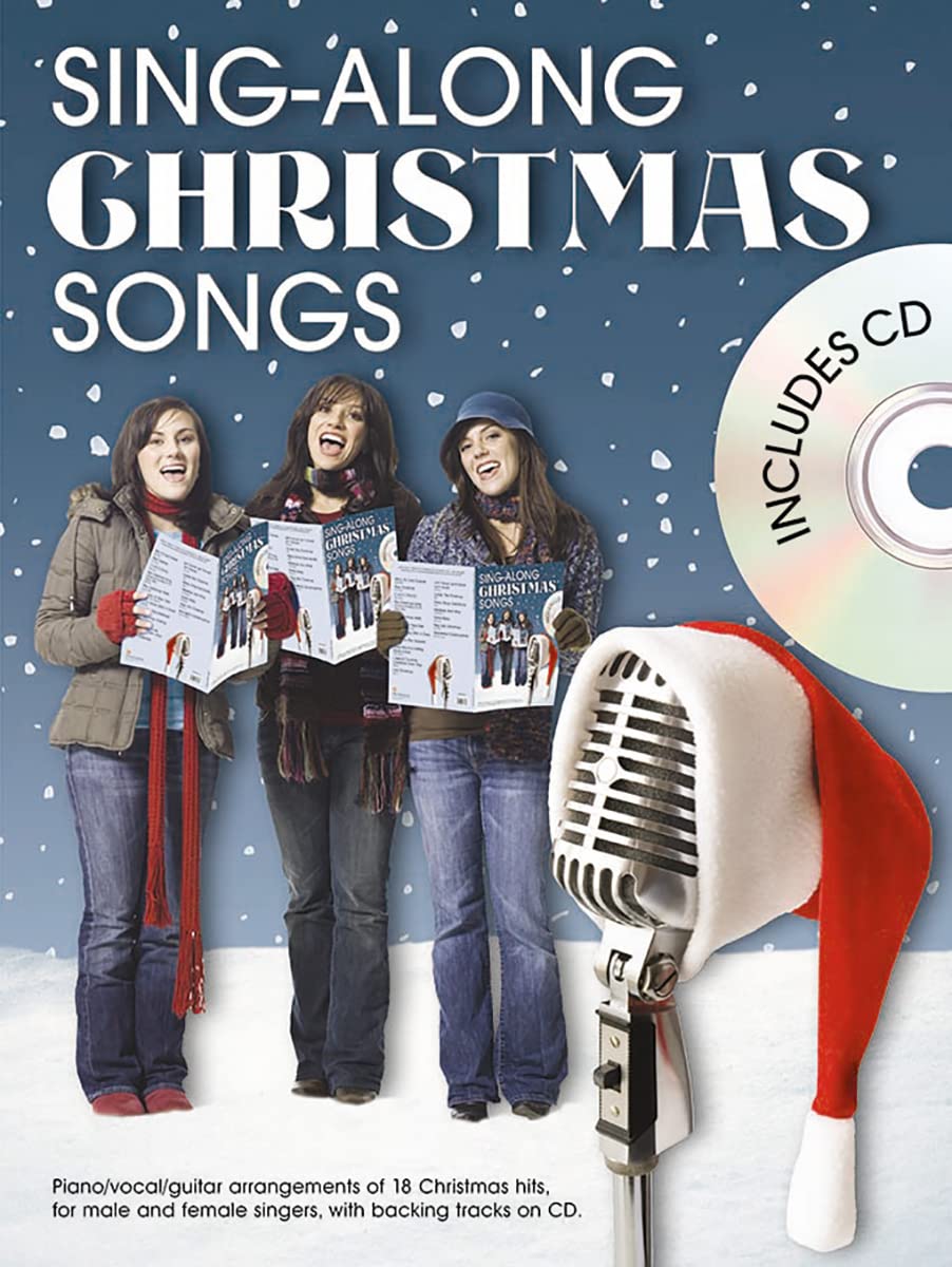SING-ALONG CHRISTMAS SONGS (BOOK AND CD) PIANO, VOIX, GUITARE+CD: LONG ...