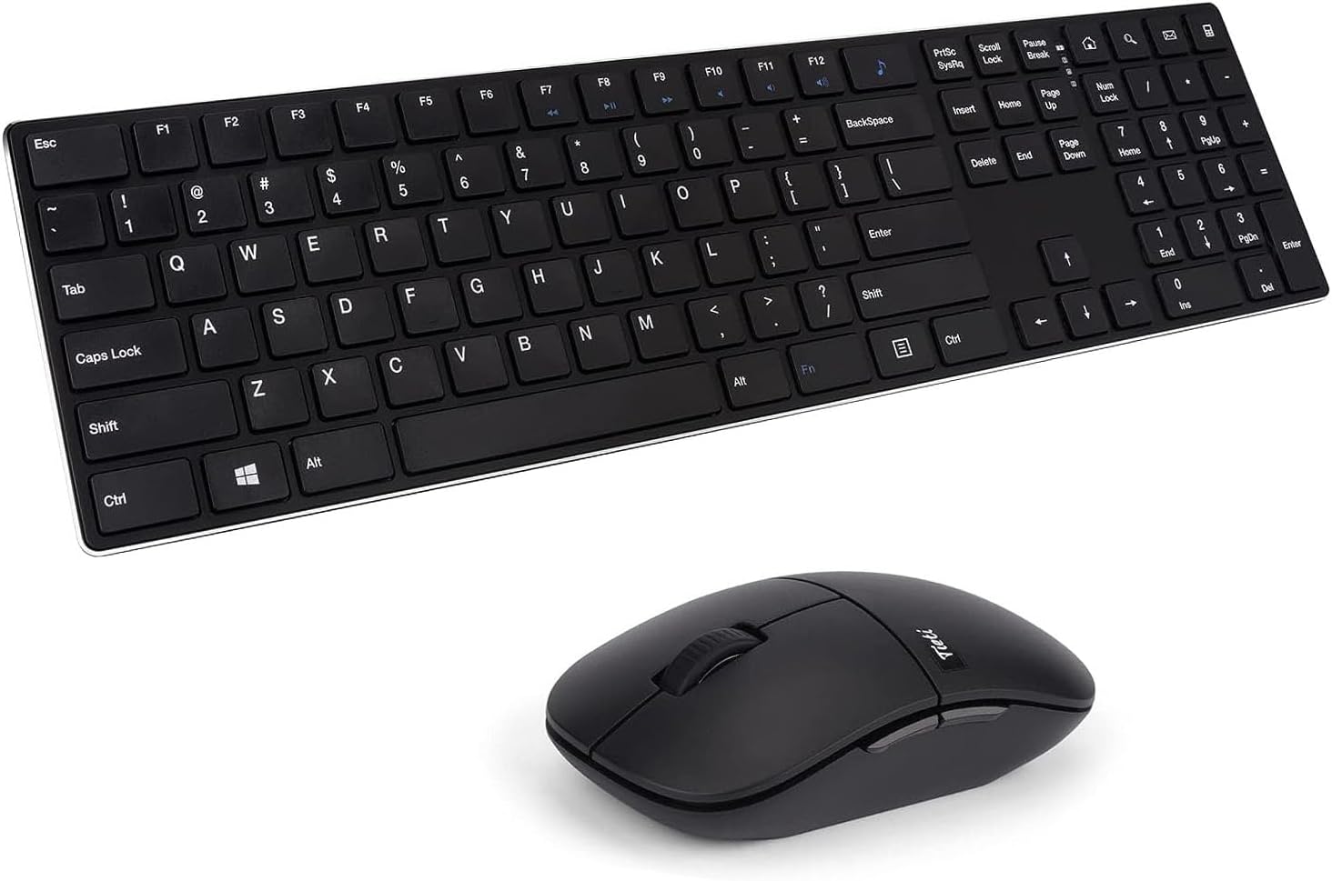 Amazon.com: Wireless Keyboard and Mouse Combo, KM01R 2.4G Wireless ...