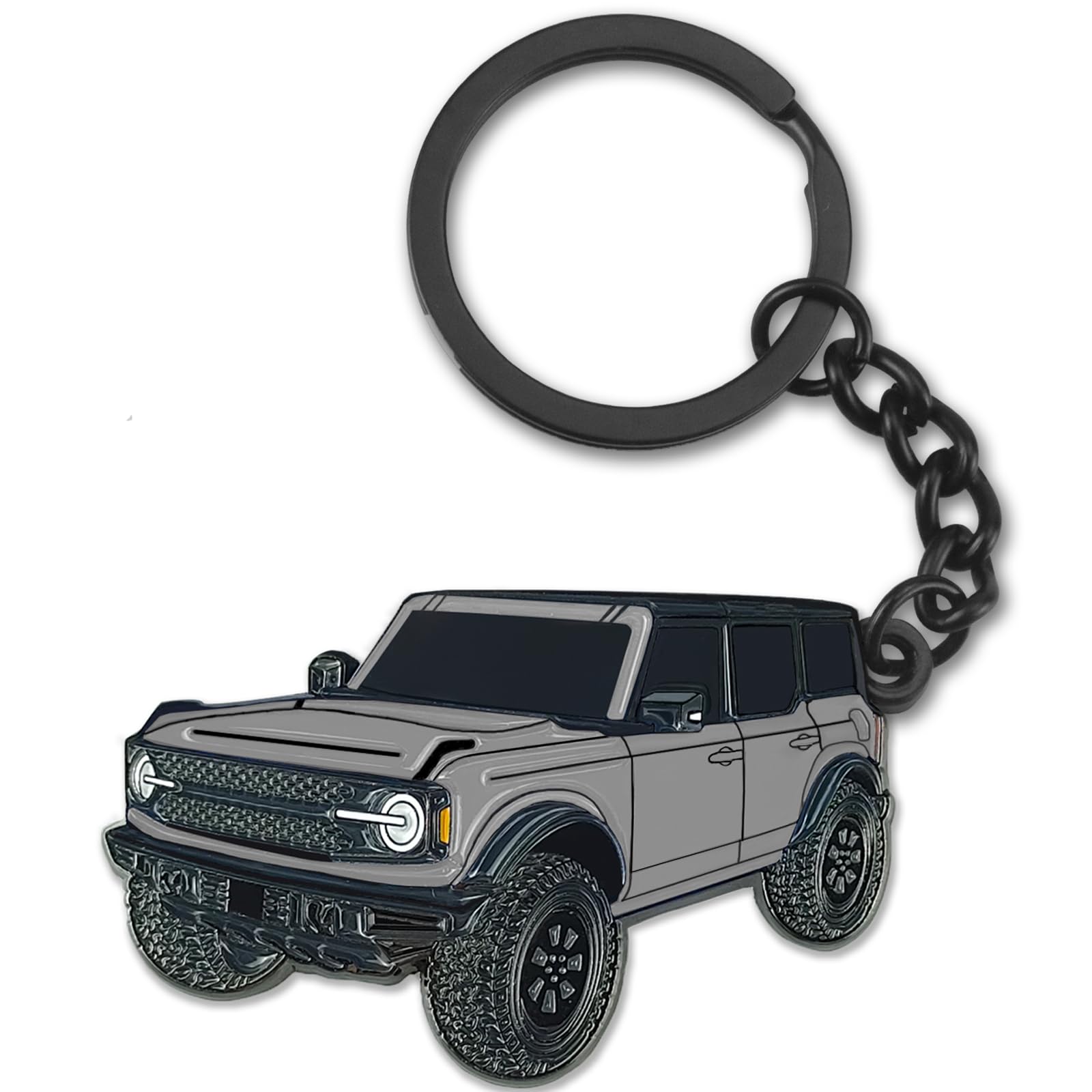 Snapklik.com : Glahorse For Ford Bronco Keychain4 Door Metal Keychain ...
