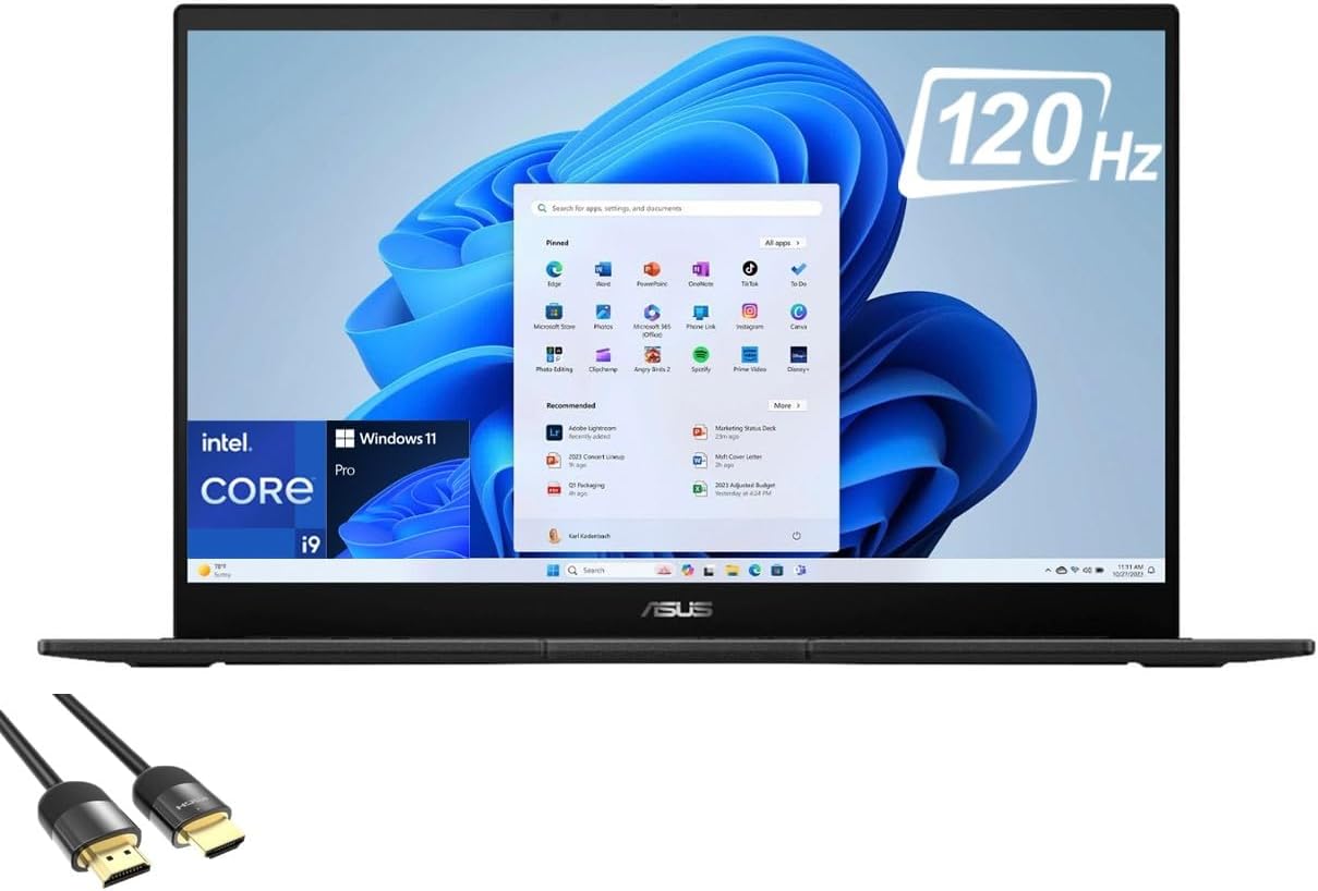 ASUS Creator Gaming Laptop, 15.6" 2.8K 120Hz OLED Display, Intel Core ...